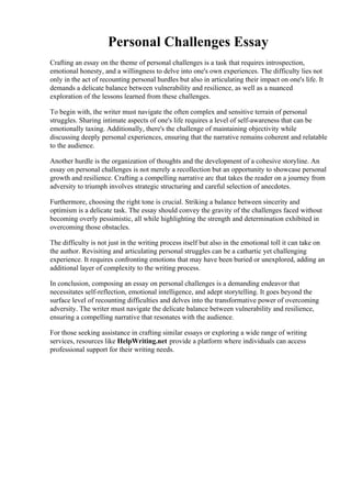 Personal Challenges Essay.pdf