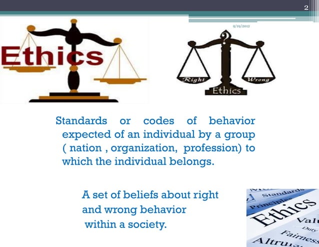 Personal code of ethics | PDF
