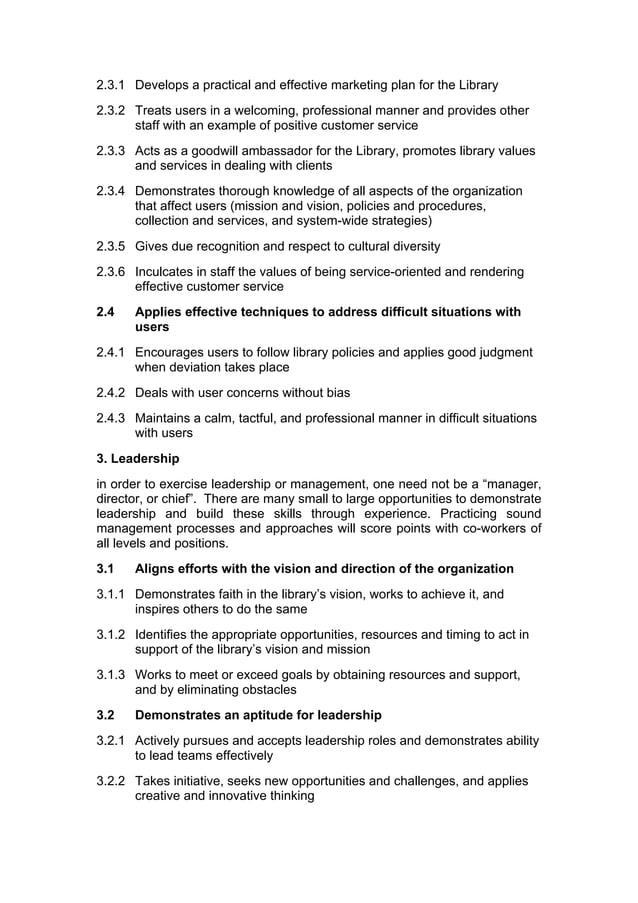 Personal competencies | PDF | Education