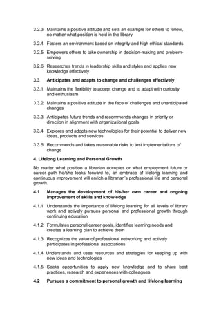 Personal competencies | PDF