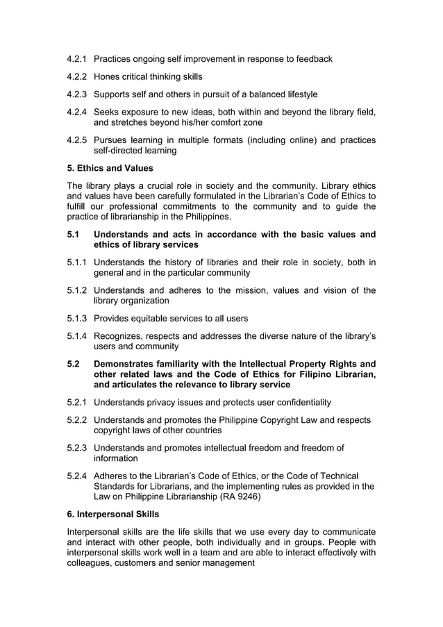 Personal competencies | PDF | Education