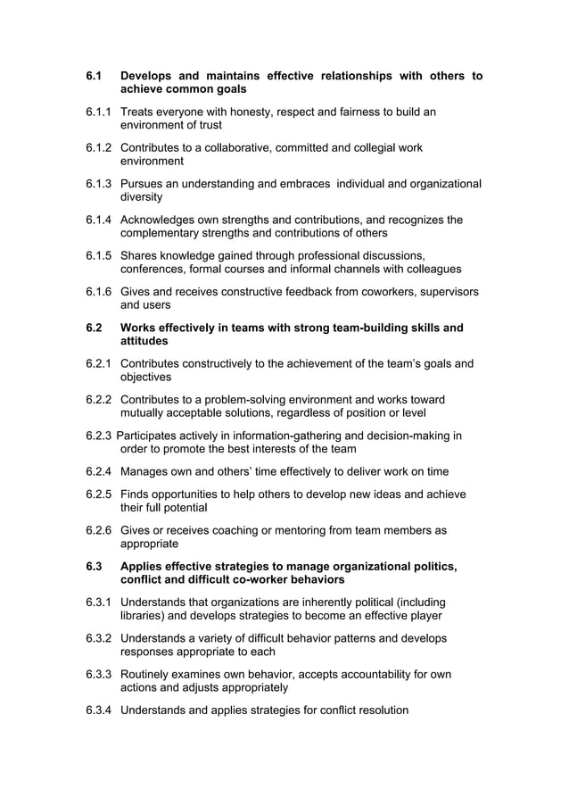 Personal competencies | PDF | Education