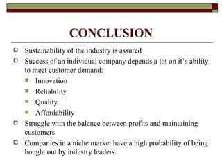 Personal Computer Industry Final Version | PPT