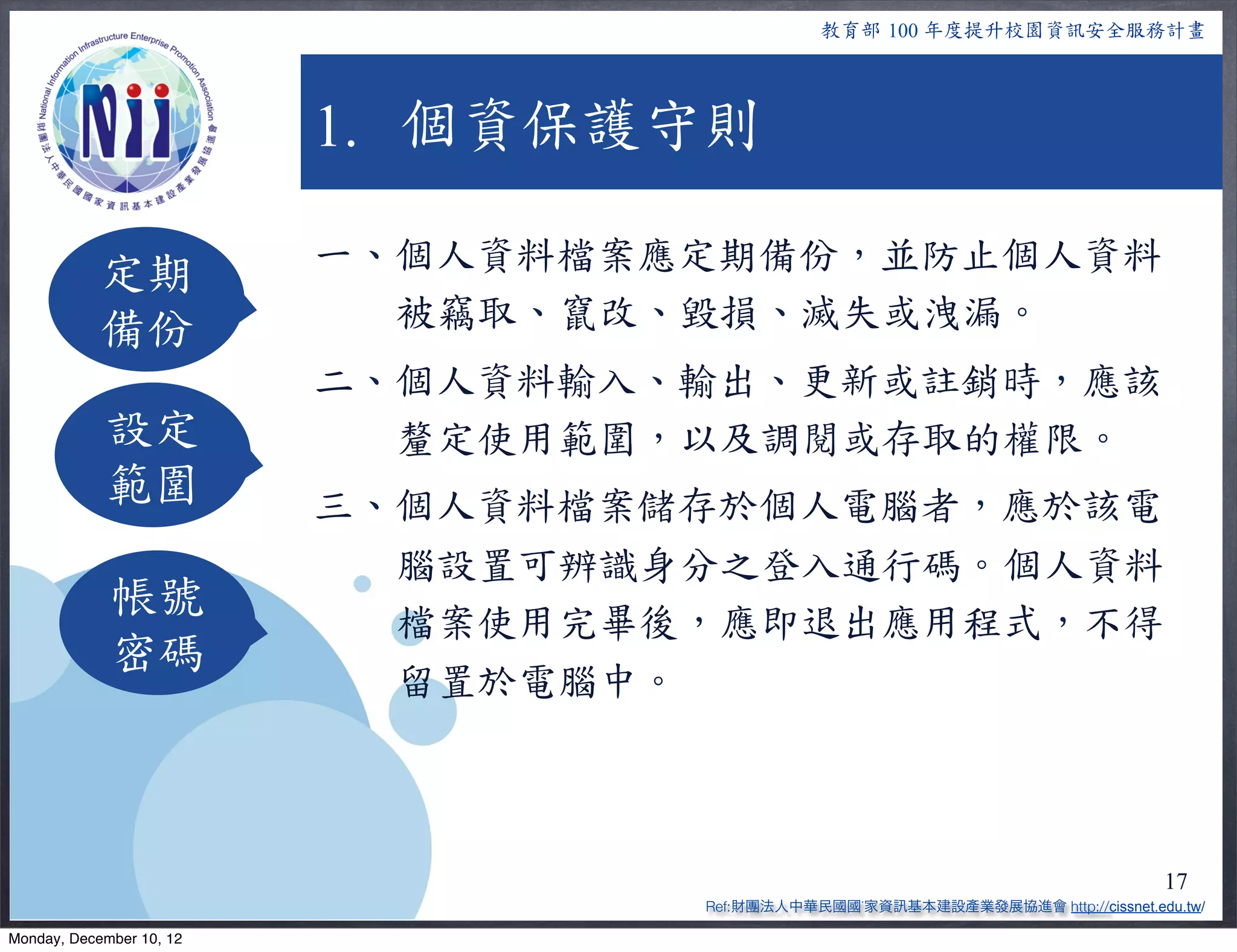 Personal data protection | PPT