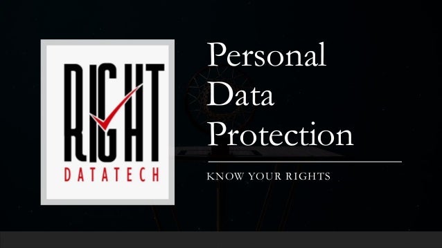 Personal data protection | PPTX