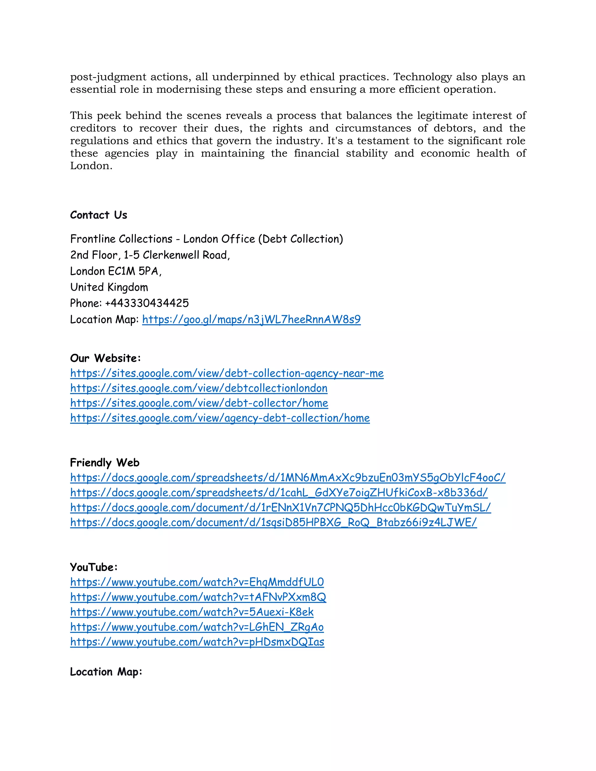 Personal Debt Collection | PDF