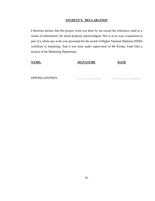 Personal declaration | PDF