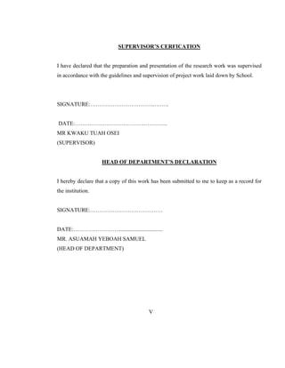 Personal declaration | PDF