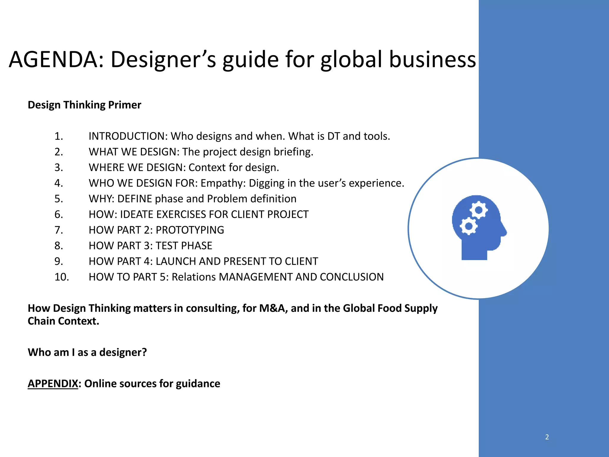 Personal design thinking guide veronica | PPTX