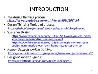 Personal design thinking guide veronica | PPTX