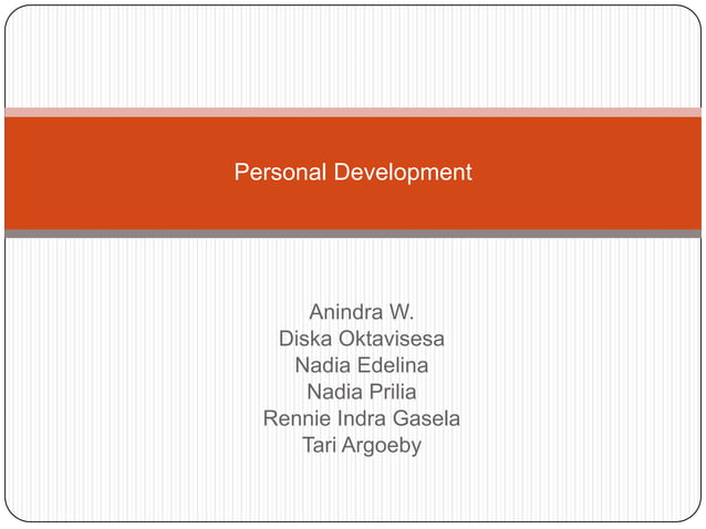 Personal development | PPT | Free Download