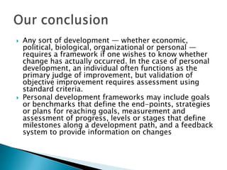 Personal development | PPTX