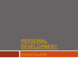Personal development | PPTX
