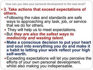 Personal development | PPTX
