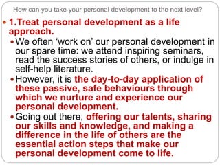 Personal development | PPTX