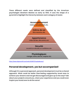 Personal development | PDF
