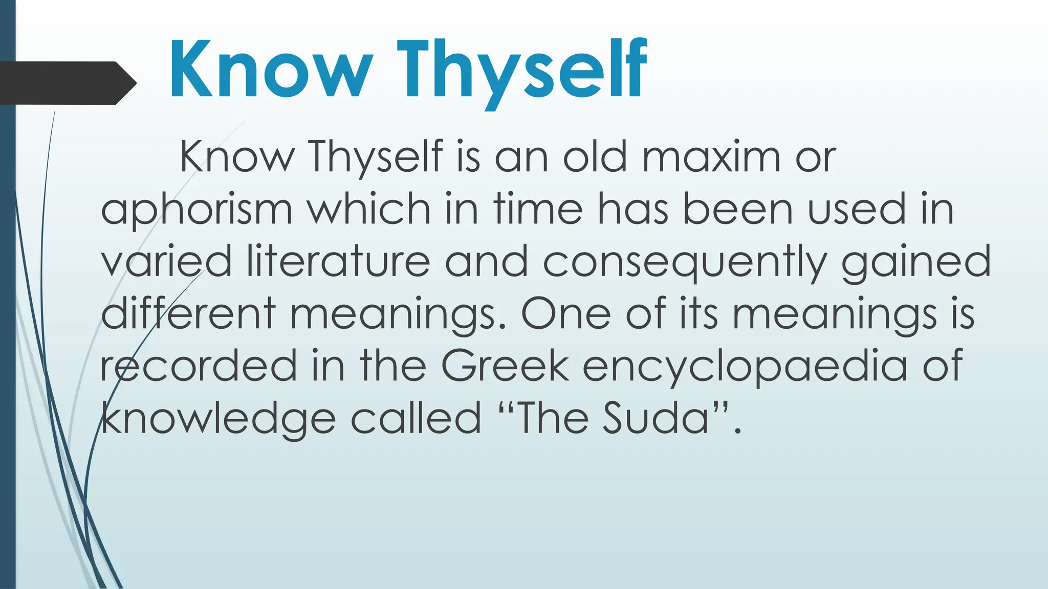 Personal Development Knowing Oneselfpptx | PPTX