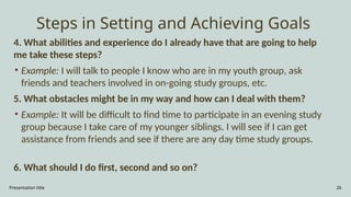 Personal Development in MyDev Module 1 ALS | PPTX