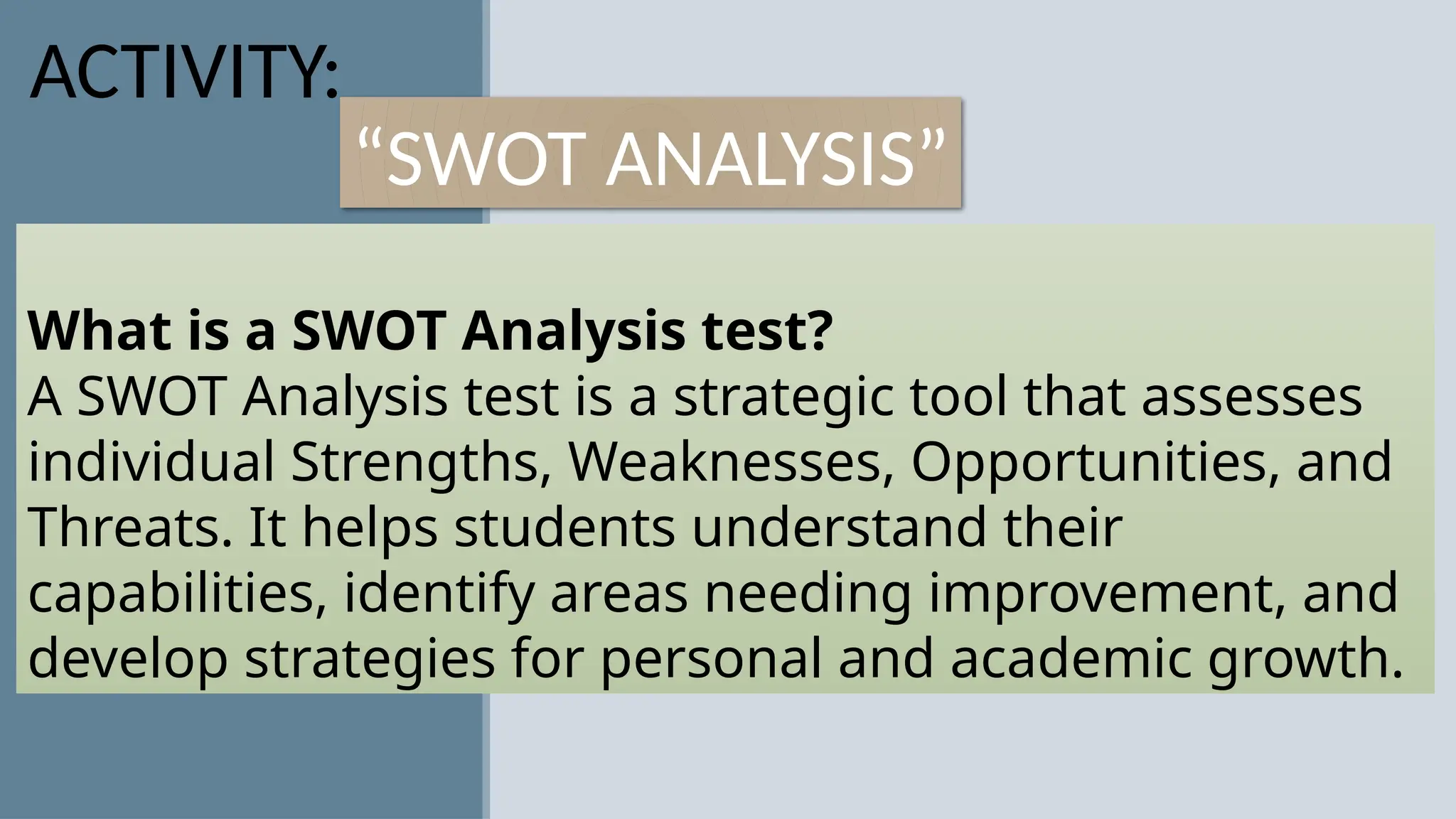 Personal Development: Self-Awareness and Self-Worthy .pptx
