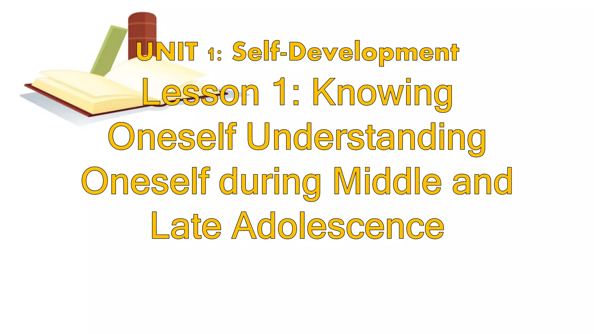 Personal development 1 | PPT