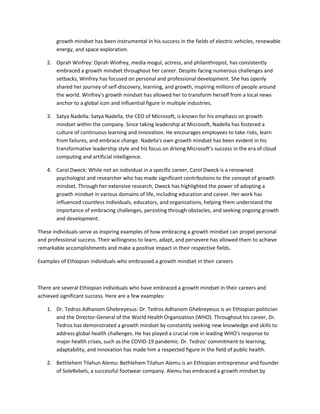 Personal Development and Growth Mindset training for customer handling ...