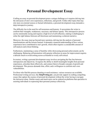 Personal Development Essay.pdf