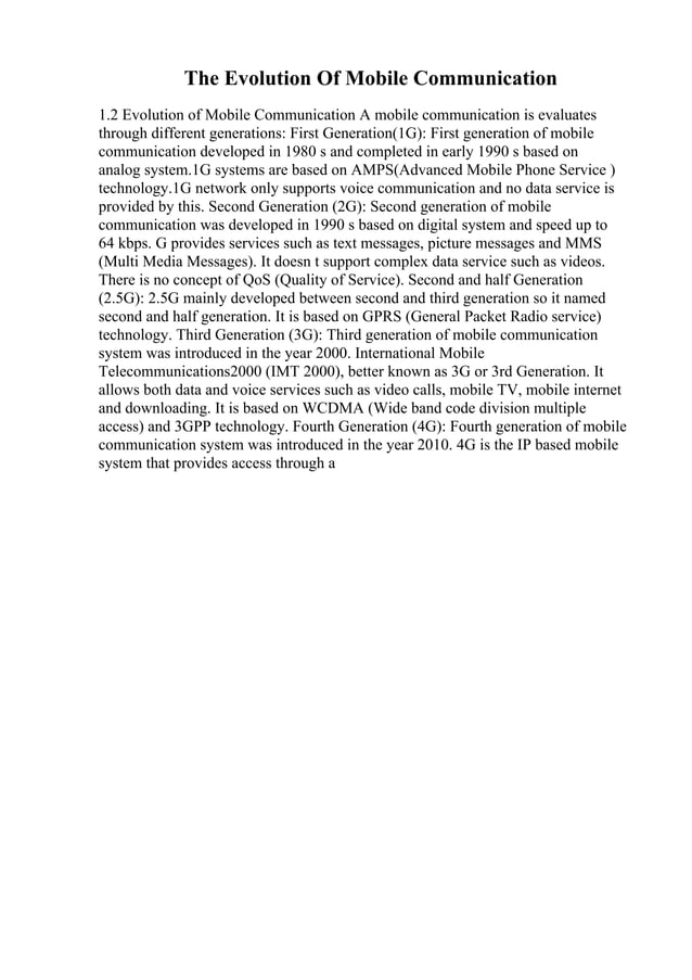 Personal Development Essay | PDF