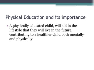Personal development, health and physical education | PPTX