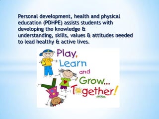 Personal development, health and physical education powerpoint | PPT