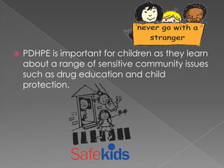 Personal development, health & physical education power point | PPT