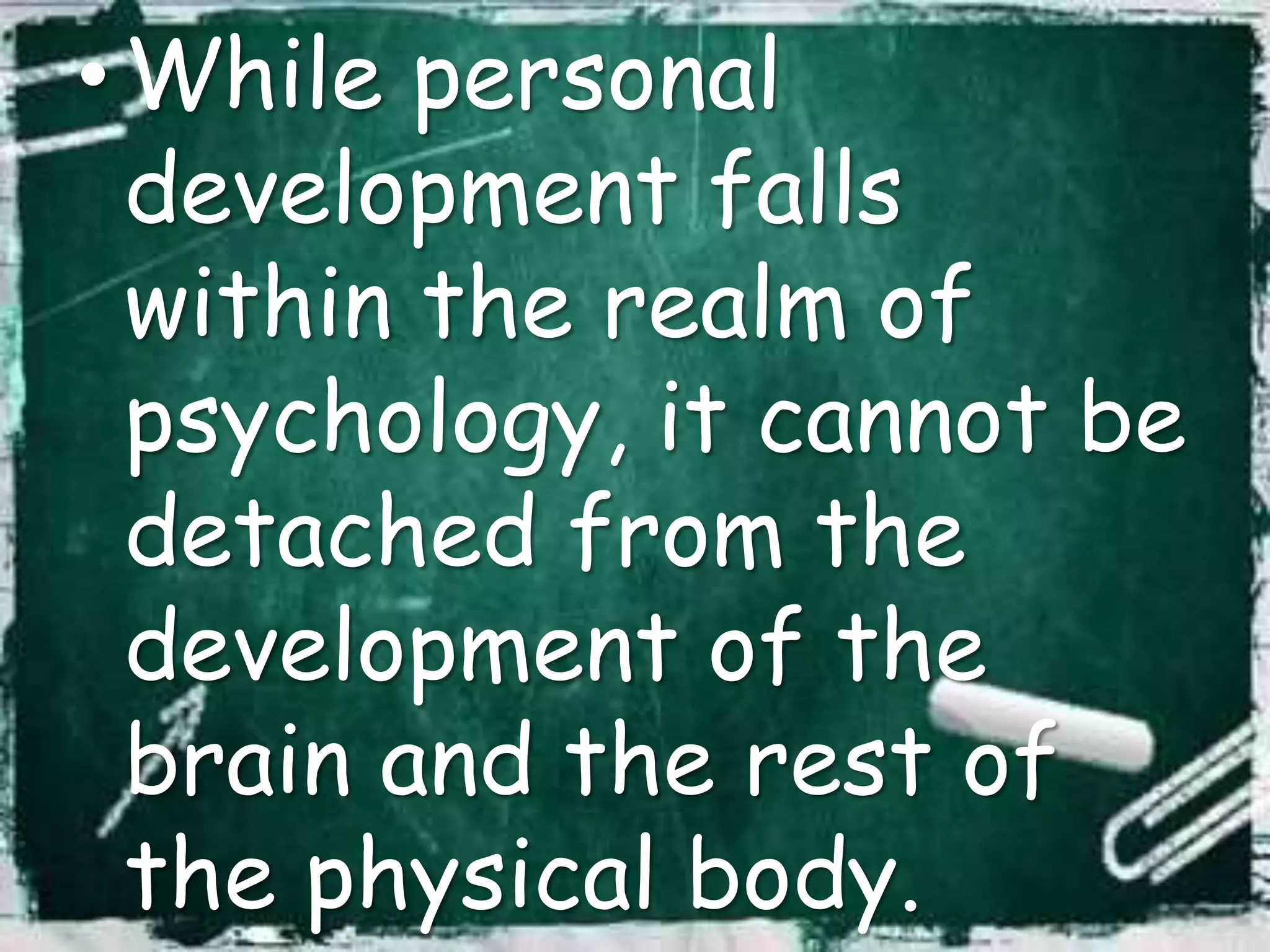Personal development in adolescence | PPTX