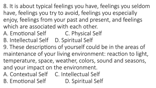 PERSONAL DEVELOPMENT MODULE 1 AND MODULE 2 QUARTER 1 | PPTX