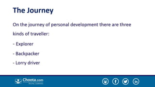 Plan your own development | PPTX