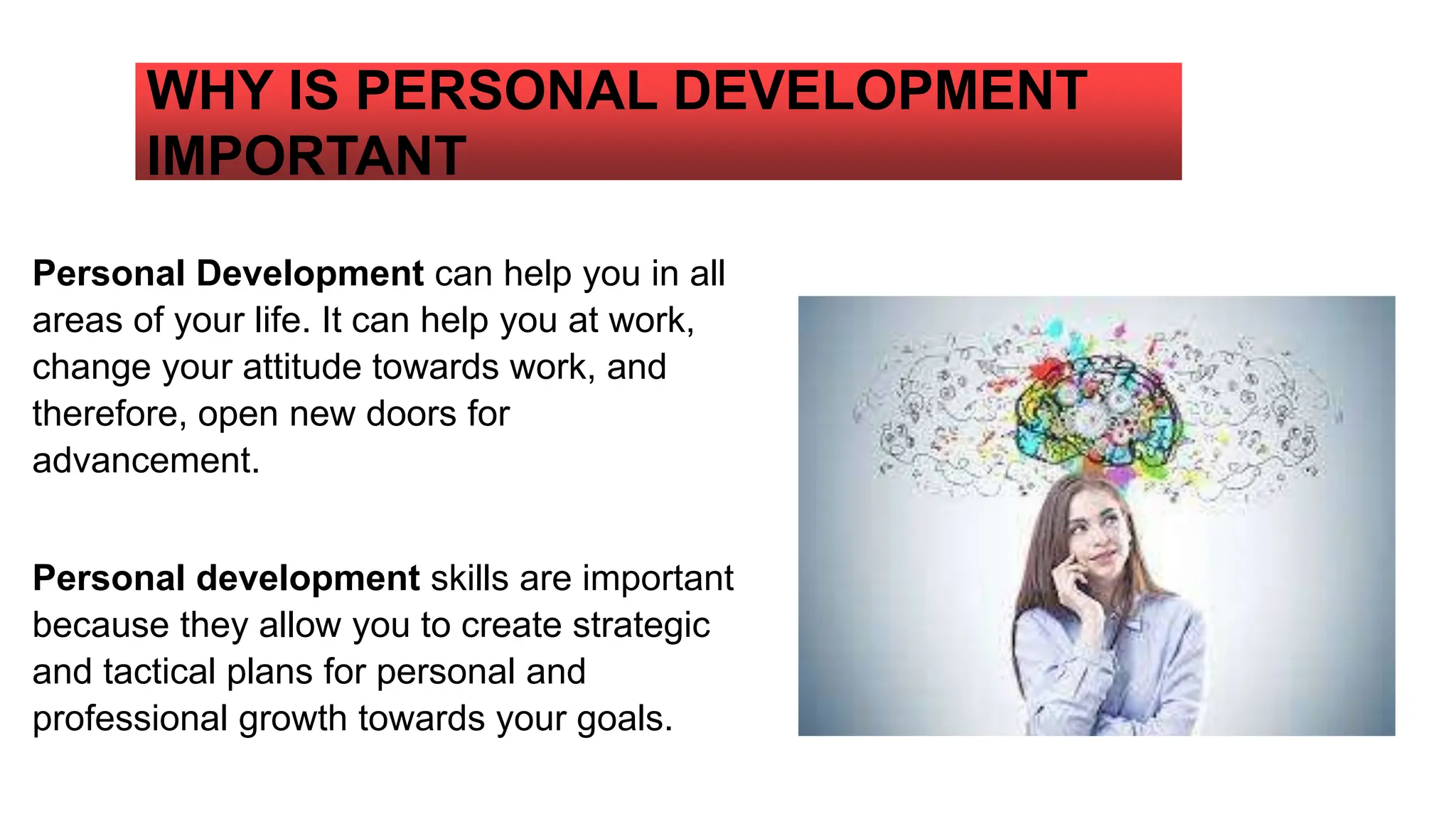 a personal development plan presentation | PPT