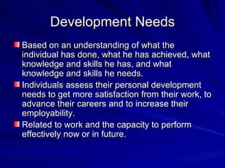 Personal development planning | PPT