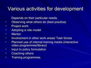 Personal development planning | PPT