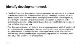 Personal development planning | PPTX