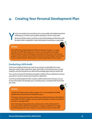 Personal developmentplanning | PDF