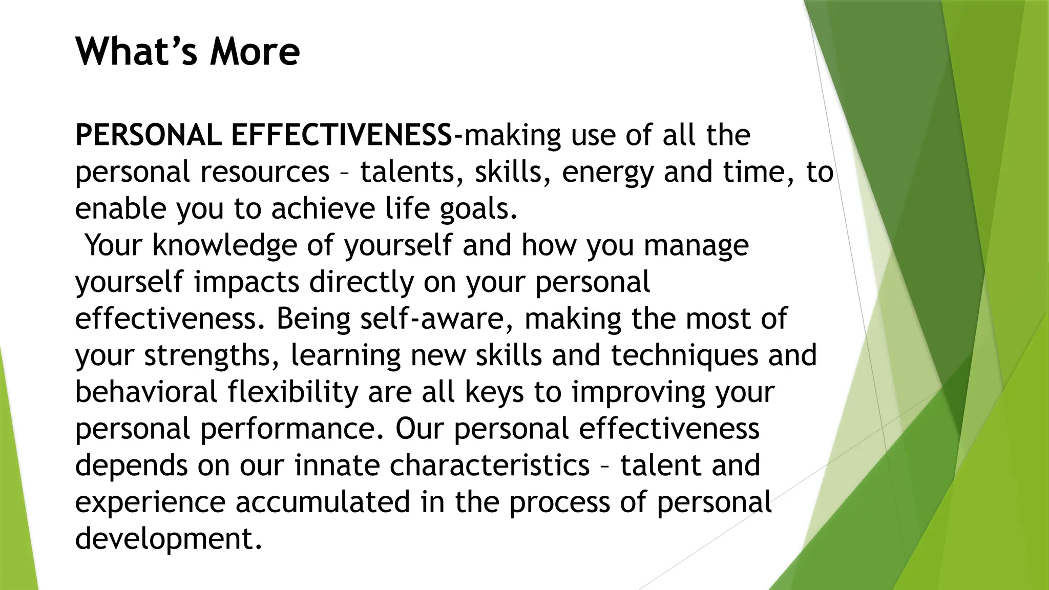 Personal Development_Lesson 1: Knowing Oneself | PPTX