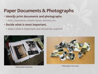 Personal digital archiving | PPTX