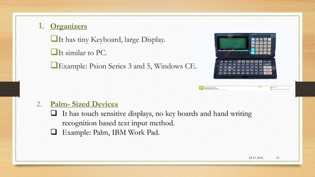 Personal digital assistants | PPTX