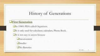 Personal digital assistants | PPTX