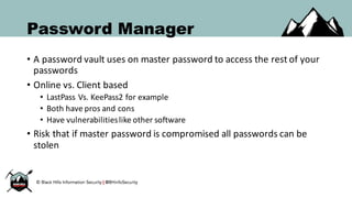Personal Digital Security 101 | PDF