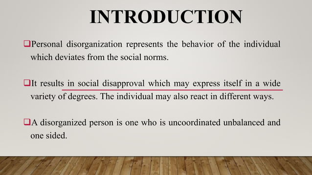 PERSONAL DISORGANIZATION.pptx