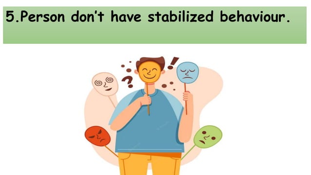 PERSONAL DISORGANIZATION DEFINITION & NATURE & CAUSES.pptx | Mental ...