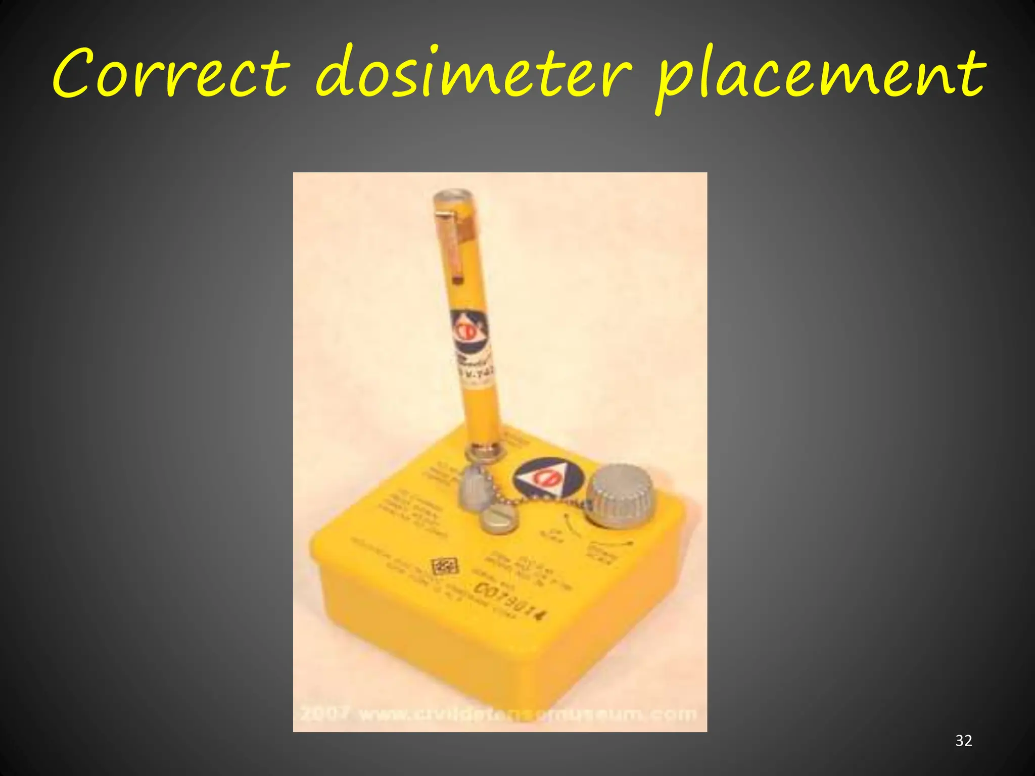 personal dosimetry.Shabnam.pptx. for radiographers | PPTX