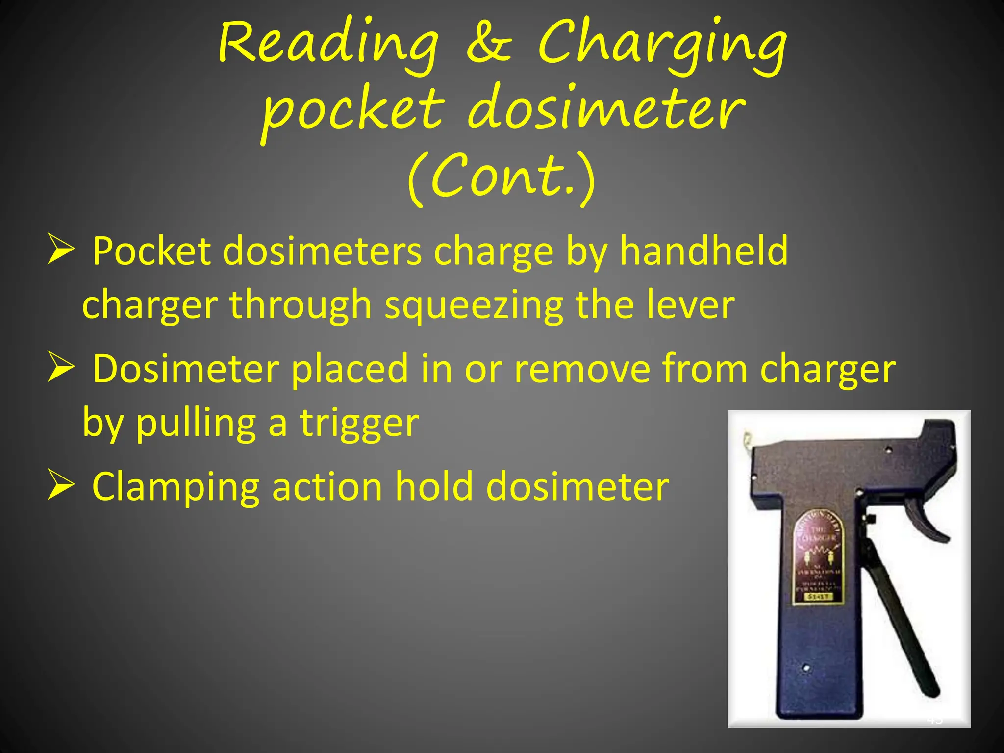 personal dosimetry.Shabnam.pptx. for radiographers | PPTX