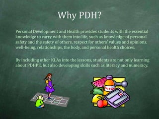 PDHPE Rationale | PPTX