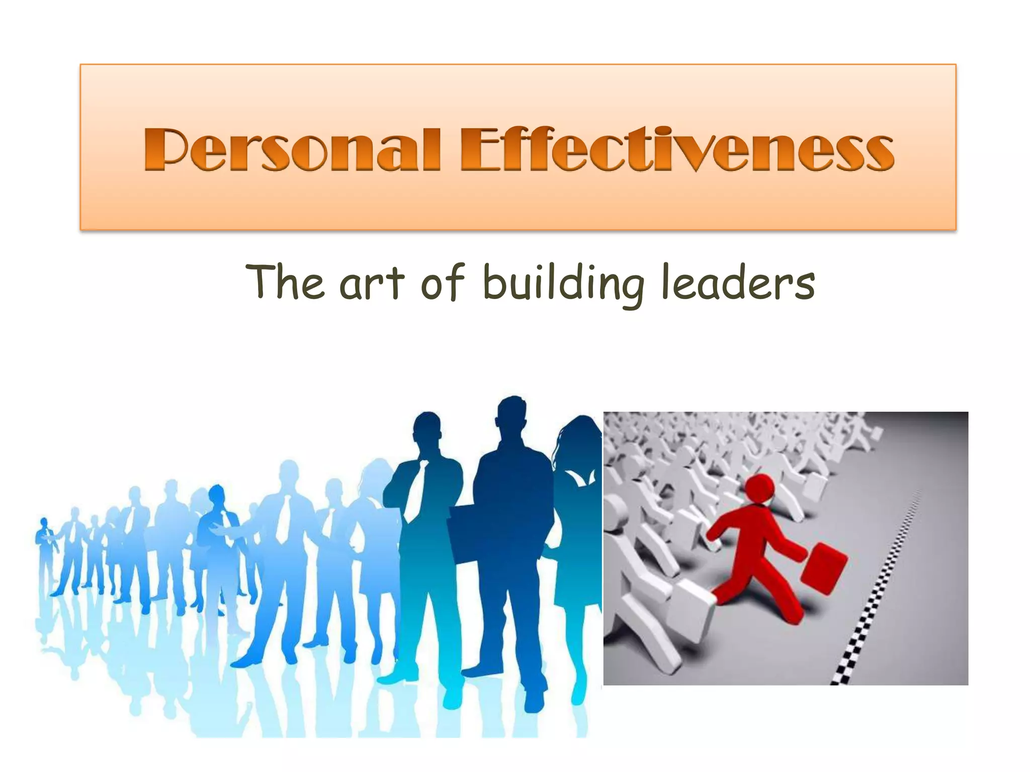 Personal effectiveness | PPTX