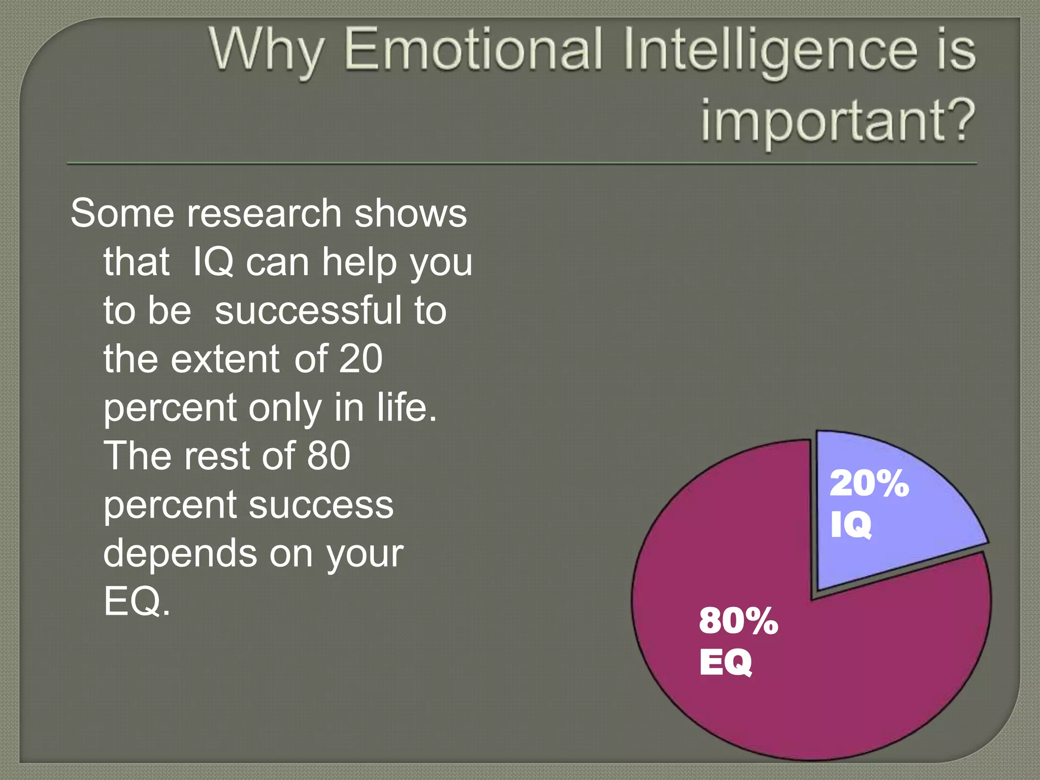 Self awareness and emotional intelligence | PPTX